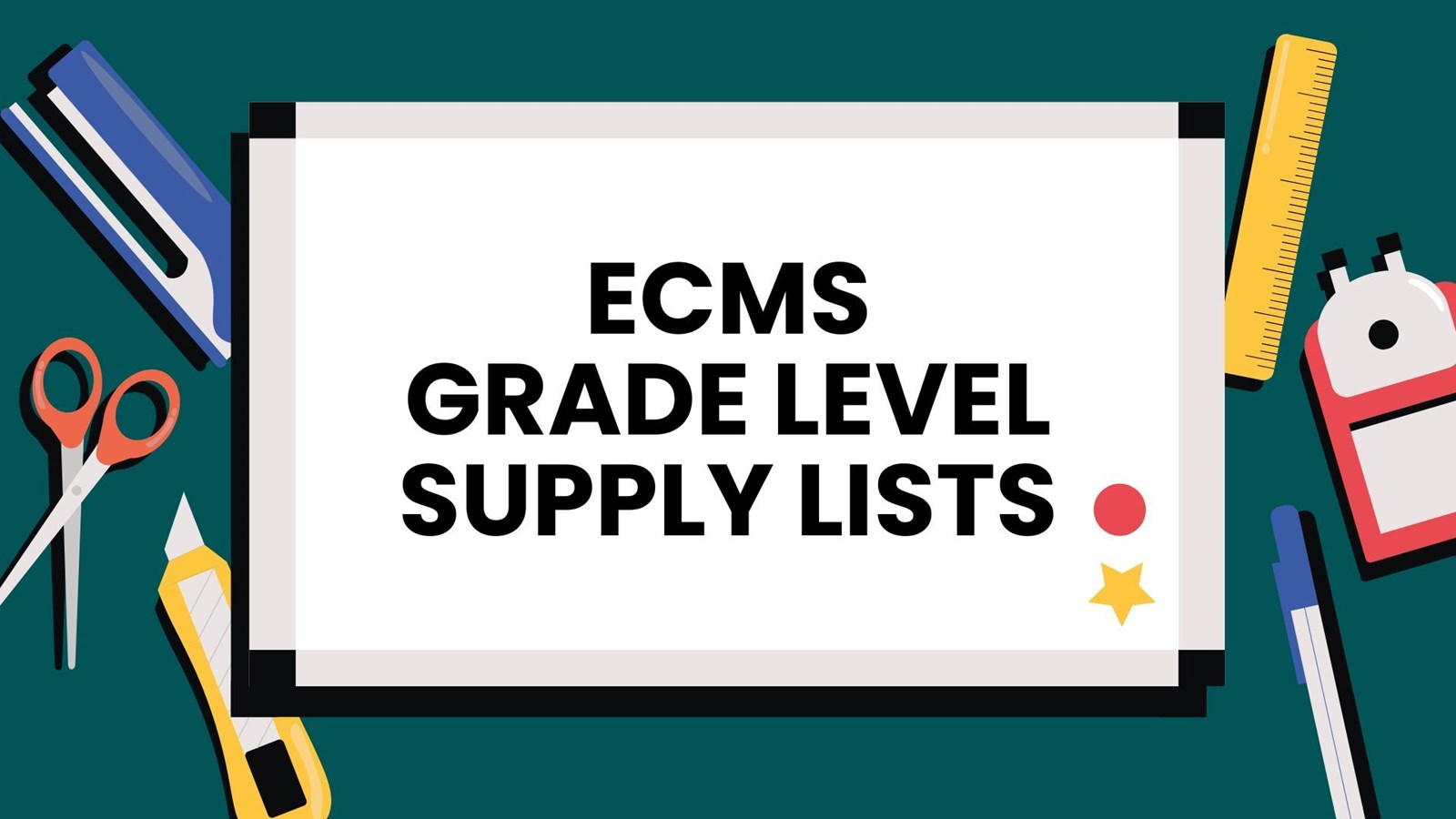 Supply Lists